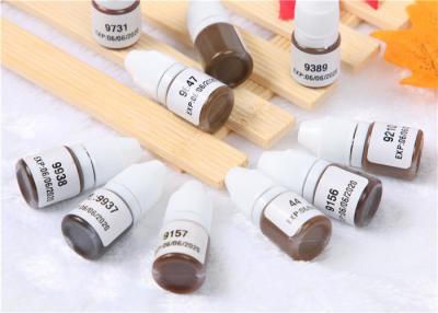 China pigmento permanente de Microblading del maquillaje de 4ML Lushcolor para frotar ligeramente del pelo en venta