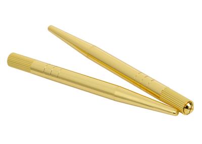 China Üppiger Farbaugenbrauen-Tätowierungs-Stift/dauerhafter AluminiumKajalstift zu verkaufen