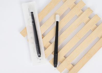 Cina Penna eliminabile nera pulita ed igienica di Microblading con il gas di EO sterilizzato in vendita