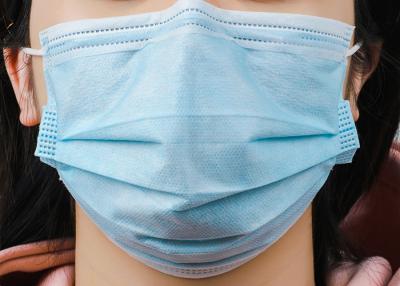China Gancho hipoalérgico protector del virus no tejido mascarilla de 3 capas en venta