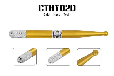 China La permanente manual compone la pluma/la pluma de aluminio del bordado de la ceja en venta