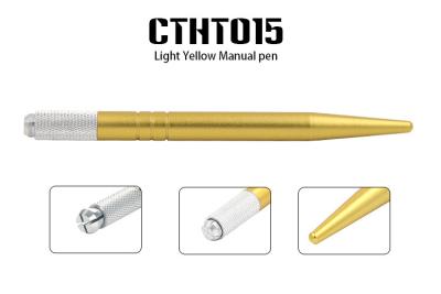 China El maquillaje permanente equipa la pluma manual del tatuaje con la cuchilla disponible de la aguja en venta
