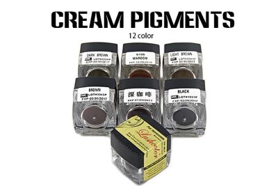 China Pluma del maquillaje pigmentos de Microblading de la crema del negro de 5 ml/tinta permanente del tatuaje para las cejas en venta