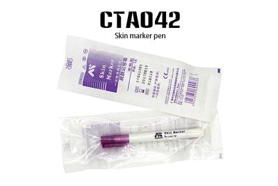 Cina Punta regolare chirurgica medica eliminabile 1.0MM della penna di indicatore del tatuaggio di marca di M+ in vendita