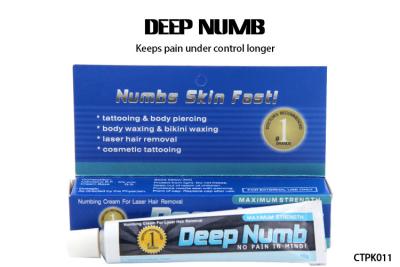 Chine Profonds à base d'eau engourdissent le tueur de douleur anesthésique actuel crème de gel de tatouage à vendre