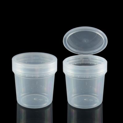 China frascos cosméticos luxuosos de creme do produto comestível do frasco de 240g 480g 600g PP com Flip Cap à venda