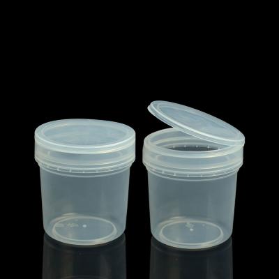 China frascos cosméticos luxuosos de creme do produto comestível do frasco de 240g 480g 600g PP com Flip Cap à venda