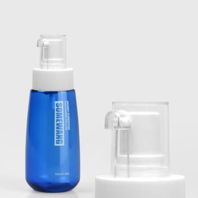 Cina Bottiglia cosmetica blu di 30ml 60ml 80ml PETG in vendita