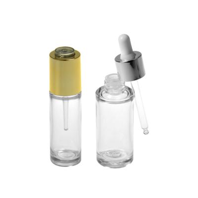 Cina ODM cosmetico cosmetico di lusso di Withd Ropper del contenitore dell'olio essenziale della bottiglia di 40ml PETG in vendita