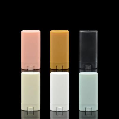 China Plano vazio cosmético oval do gel da garrafa 15g da vara de desodorizante do ODM 15ml oval para o gel à venda