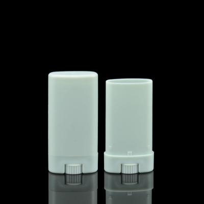 China Plano vazio cosmético oval do gel da garrafa 15g da vara de desodorizante do ODM 15ml oval para o gel à venda