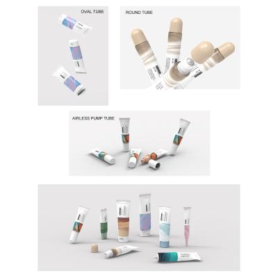 Cina metropolitana d'imballaggio della crema per il corpo di compressione della metropolitana cosmetica lavabile riutilizzabile 22mm di 19mm in vendita