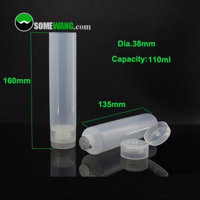 Cina Metropolitana cosmetica del PE che imballa la metropolitana molle del condizionatore di capelli 110ml in vendita