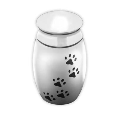 Cina Le urne su misura dell'animale domestico di logo pesano 300g le dimensioni 7,2 * 4.5cm per i piccoli animali in vendita