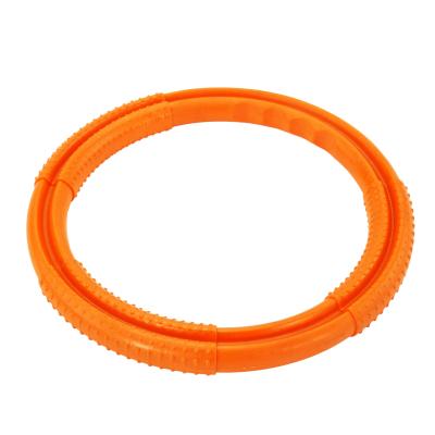 China Eco - Friendly Dog Chew Toys , Portable Puller Rings For Dogs TPE Material for sale