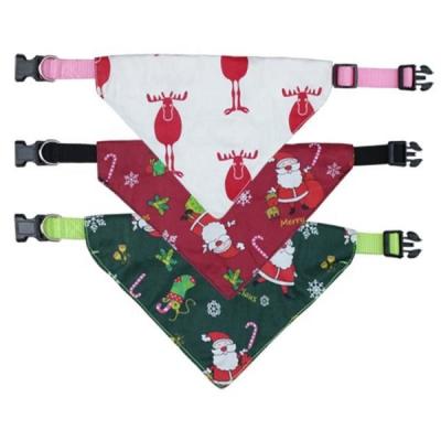 China Belasten Sie Hund80g bandana-Kragen, Weihnachtshundehalsring-einzigartigen entzückenden Entwurf zu verkaufen
