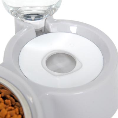 China Safefy Pet Food Feeder Automatic High Strength PP Material With Non - Slip Mat for sale