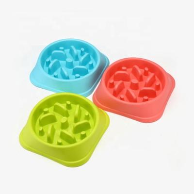 Cina Non ciotola lenta del cane dell'alimentatore di scivolo, dimensioni anti- 20 * 4.7cm di caduta di cibo della ciotola lenta del gatto in vendita
