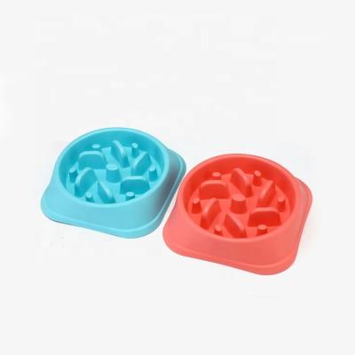 Cina Non ciotola lenta del cane dell'alimentatore di scivolo, dimensioni anti- 20 * 4.7cm di caduta di cibo della ciotola lenta del gatto in vendita
