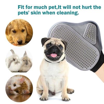China Comfortable Pet Glove Dog Cat Comb Pin Brush For Medium / Long Hair for sale
