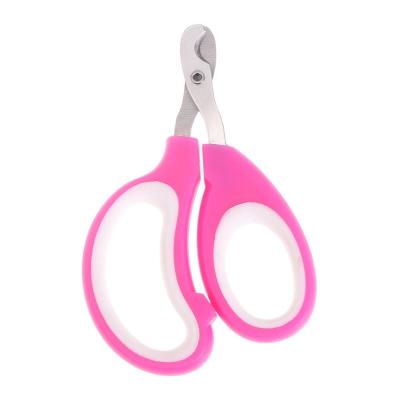 Cina Forbici rosa del chiodo dell'animale domestico di colore, progettazione ergonomica della smerigliatrice del chiodo di pedicure dell'animale domestico in vendita