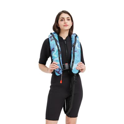 China DHI-017 Oxford + TPU Automatic Inflatable Life Jacket for sale
