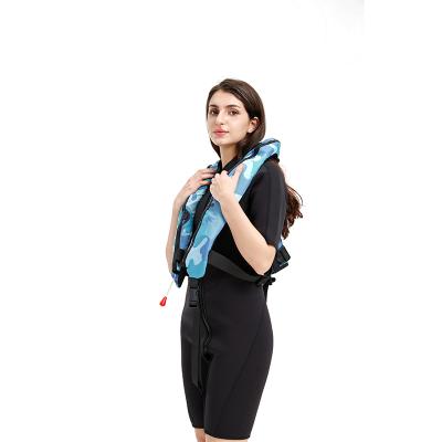 China DHI-017 Oxford + TPU Automatic Inflatable Life Jacket for sale