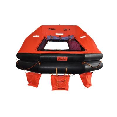 China Davit-launched Type Inflatable Life raft Type ADL for sale