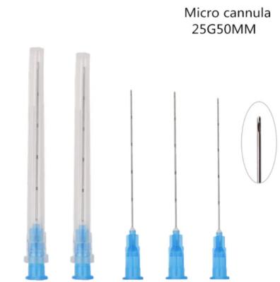 China Tip Micro Needle Cannula Fine MicroCannula Blunt Needle for Fillers for sale