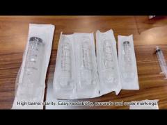 Non Pyrogenic Disposable Syringe 2 Parts Luer Slip 10 Ml 20 Ml Without Needle medicine syringe