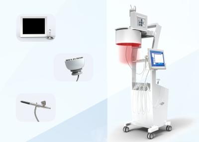 China 650nm Diode Laser Hair Growth Machine With 8 Inch Multi Color Touch Screen for sale