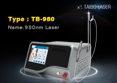 Cina macchina vascolare di rimozione della vena del ragno del laser rimozione/15W del laser a diodi 980nm in vendita