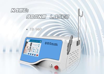 Cina Nuova macchina vascolare di rimozione della vena del ragno del laser a diodi 980 nanometro della macchina di rimozione di acne rosacea in vendita