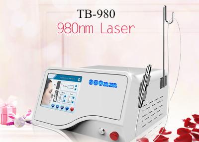 Cina attrezzatura portatile 1-5Hz del laser a diodi del touch screen 980nm di rimozione della vena del ragno 10W in vendita