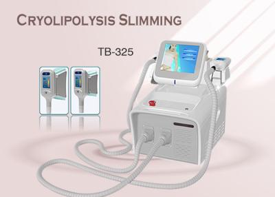 China 2 Handle Cryolipolysis Fat Reduction Machine for Cellulite Bulges Removal 1500W for sale
