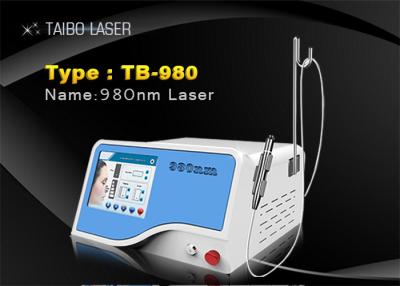 Cina macchina vascolare Paineless di rimozione della vena del ragno del laser a diodi di 15W 30W 980nm per la clinica del dermatologo in vendita