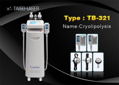 China Cavitation RF Cryolipolysis Slimming Machine For Cellulite Reduce , Fat Freezing Machine for sale