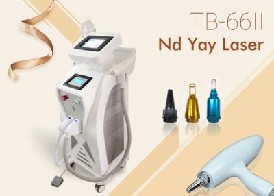China Radio Frequency Elight IPL Tattoo Removal Machine , ND YAG Laser Depilation Machine for sale