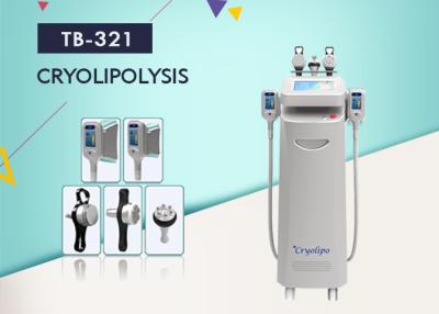 China 1800W Cryolipolysis Slimming Machine For Cellulite Removal , Vacuum Cavitation RF Fractional  Machine for sale