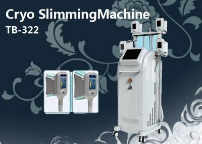 China 4 Handles Cryolipolysis Fat Freezing Cellulite Treatment Machine Non Surgical for sale