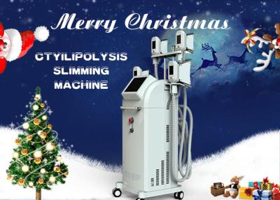 China Painless Fat Freezing Liposuction Coolsculpting Cryolipolysis Machine With 4 Handles for sale