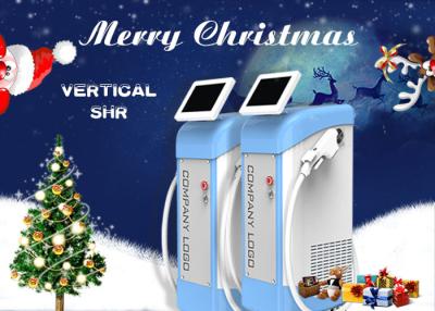 China Permanent SHR Super IPL Hair Removal Machine For Bikini Area / Armpit / Legs for sale