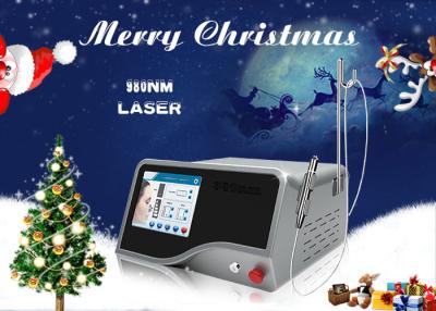 Cina Macchina del laser a diodi della clinica 20W 980 nanometro della stazione termale per rimozione degli angiomi della vena/ciliegia del ragno in vendita