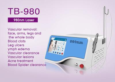 Cina Macchina medica portatile del laser a diodi di 980 nanometro per rimozione vascolare della vena del ragno in vendita