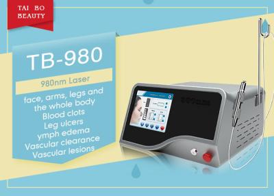 Cina Laser a diodi vascolare di terapia della lesione del sistema di raffreddamento a aria con la macchina a 8,4 pollici del touch screen in vendita