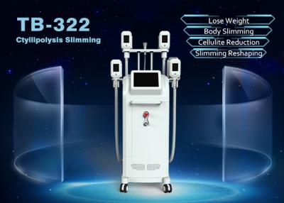 China 4 Handles Cryolipolysis Fat Freezing Machine For Body Face Weight Loss Machine for sale