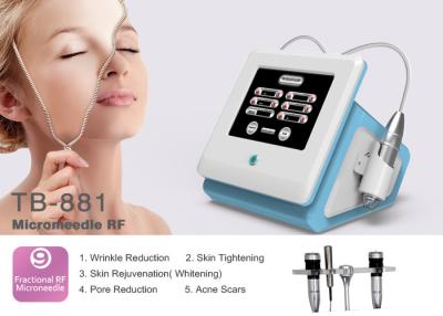 China 0.5-3mm Adjustable Portable Fractional RF Microneedle Machine For Wrinkle / Stretch Mark Removal for sale
