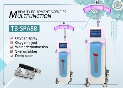 China 7 In 1 Hydra Diamond Microdermabrasion Peeling Oxygen Machine / Spa Skin Rejuvenation System for sale