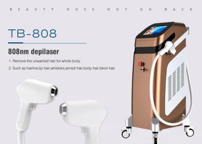 China Permanent 808nm Diode Laser Hair Removal Machines 600W Laser Epilation for sale