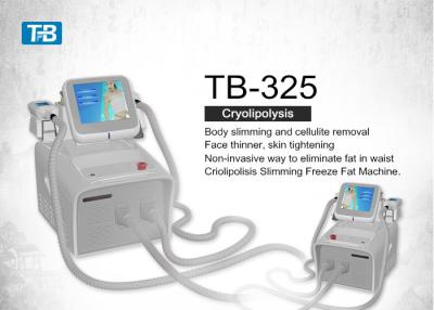 China 2 Handles Vacuum Cryolipolysis Weight Loss Equipment / Fat Reduction Machine for sale